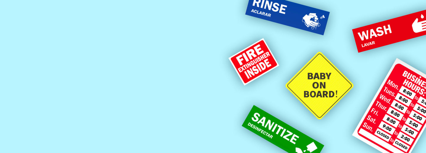 Top Quality Business Signage | Labels | Home | Assured Signs – ASSURED ...