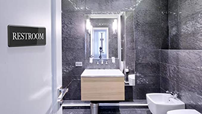 Bathroom Signage For Home | Restroom Sign | Assured Signs – ASSURED SIGNS